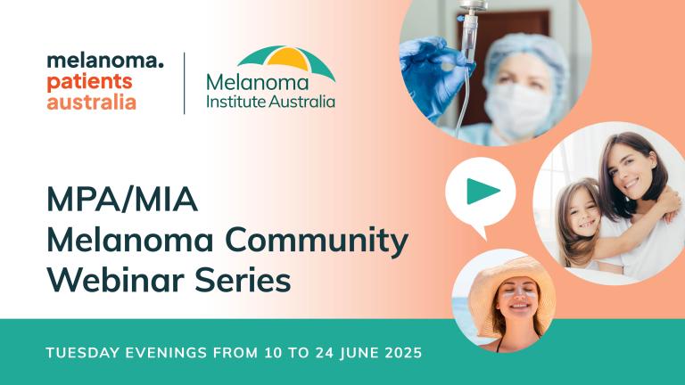 MPA-MIA Community Webinar Series 2025 | Melanoma Institute Australia